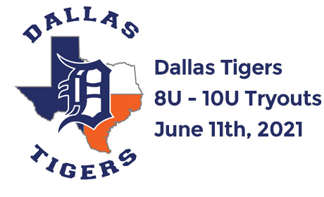 Baseball Tryouts Archives - Dallas Tigers Baseball Club
